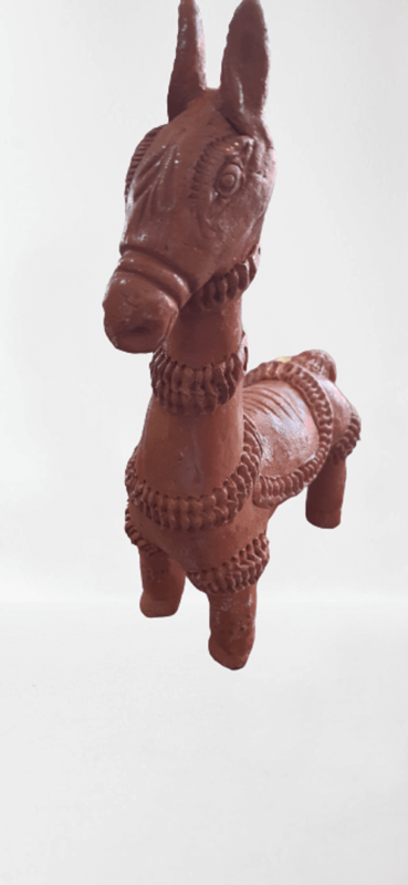 Assam Asharikandi Terracotta Horse - Iris Store